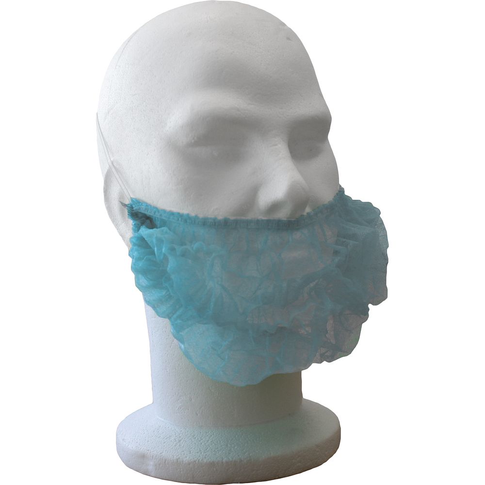 Caches-barbe en polypropylène non-tissé