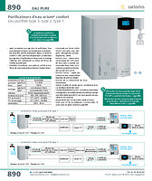 Labomoderne - Purificateurs d'eau arium® confort eau purifiée type 3 et type 1