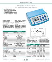LaboModerne -Photomètre multiparamètres pour la surveillance des eaux de piscine
