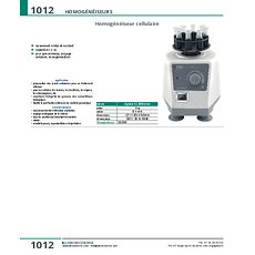 LaboModerne -Homogénéiseur cellulaire